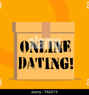 Handwriting text Online Dating. Conceptual photo Searching Matching ...