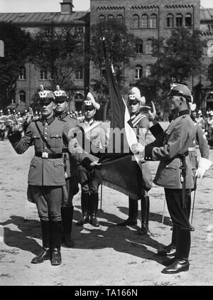 Austrian officers - Anschluss Stock Photo - Alamy