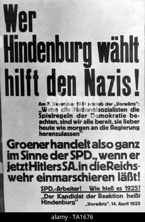 Kpd Poster 1932 Stock Photo: 56740520 - Alamy