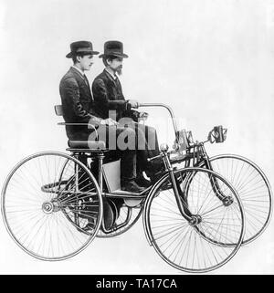 transport / transportation, cars, Daimler two cylinder phoenix, 1897 ...