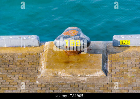 A high angle shot of a dock by the sea Stock Photo - Alamy