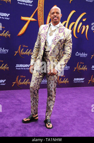 Choreographer Jamal Sims at the Disney "Aladdin" Los Angeles Premiere ...