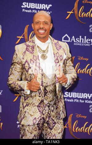 Jamal Sims at arrivals for ALADDIN Premiere, El Capitan Theatre, Los ...
