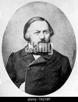 Mikhail Glinka (1804-1857), Russian Composer, Portrait Stock Photo - Alamy