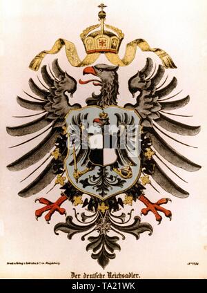 coat of arms, German imperial eagle, imperial symbols of the German ...