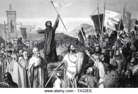 Middle Ages, crusades, First Crusade 1096 - 1099, conquest of Stock ...