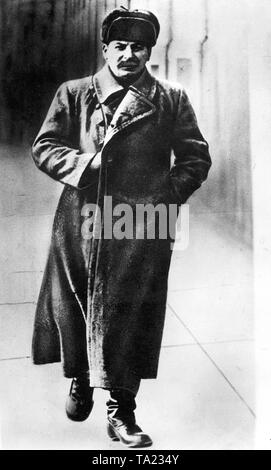 Josef Stalin, Communist party leader and dictator of the Soviet Union ...