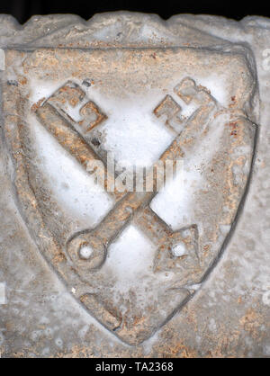 Coat of arms of Vatican City State and the Holy See symbol emblem Stock ...