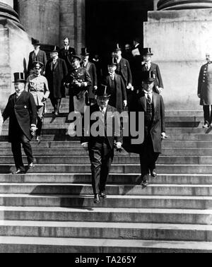 Friedrich Ebert and Otto Gessler, 1924 Stock Photo - Alamy
