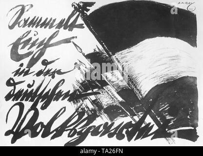 German Poster 1924 Stock Photo: 56713771 - Alamy