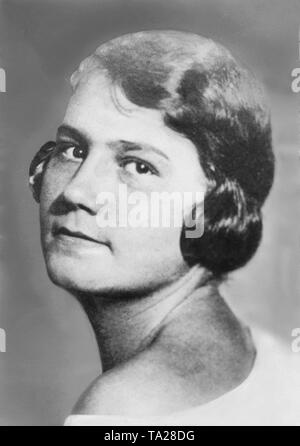 Geli Raubal, niece of Adolf Hitler, who committed suicide in 1931 Stock ...