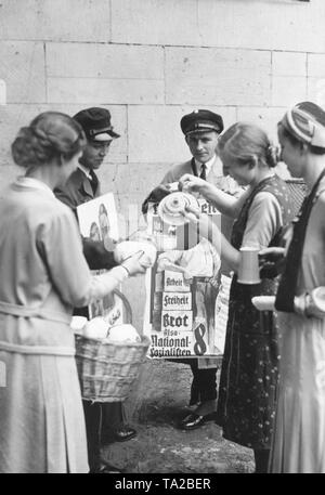 1932 Nazi Election Poster 'Women save The German Family' "Vote For ...