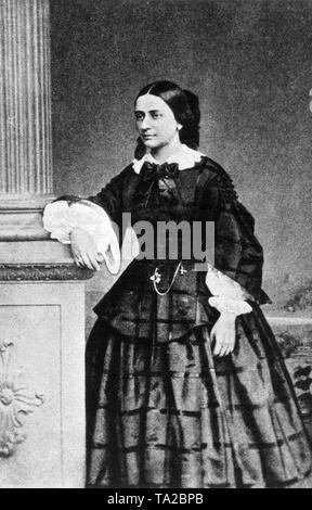 CLARA SCHUMANN (1819-1896) German pianist and composer Stock Photo - Alamy