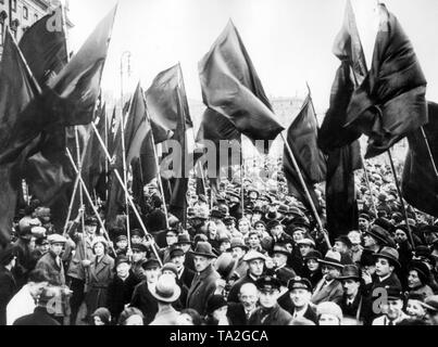 Demonstration of the 'Iron Front', 1932 Stock Photo - Alamy