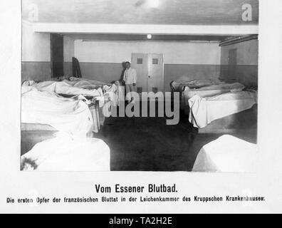 Covered dead body in morgue Stock Photo - Alamy