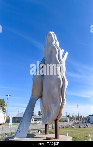Giant roadside attraction, Pyrogy Park, in Glendon Alberta, Canada ...