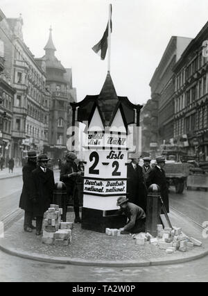 The election campaign poster of the DNVP (German National People's ...