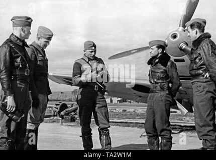 Pilots of the Legion Condor in Spain, 1939 Stock Photo - Alamy