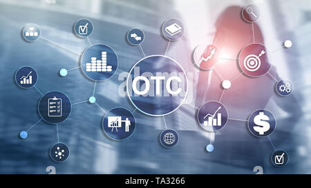 Over The Counter. OTC. Trading Stock Market concept Stock Photo - Alamy