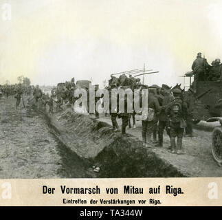 Soldiers of the Freikorps "Iron Division", a volunteer unit formed of ...