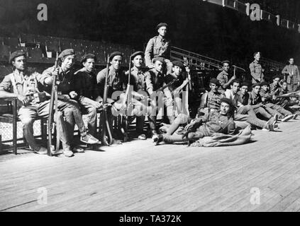 Group of Spanish army officers in dress uniforms circa 1890 Stock Photo ...