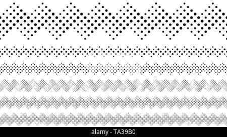 zigzag line page divider line, Graphic design element. Zigzag separator ...