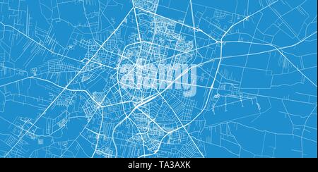 Urban vector city map of Radom, Poland Stock Vector Image & Art - Alamy