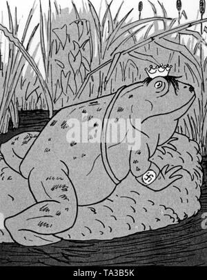 Fairy tale, frog prince Stock Photo - Alamy