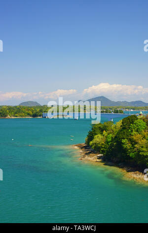 Mt. Unzen fugen and Matsushima, Kumamoto Prefecture, Japan Stock Photo ...