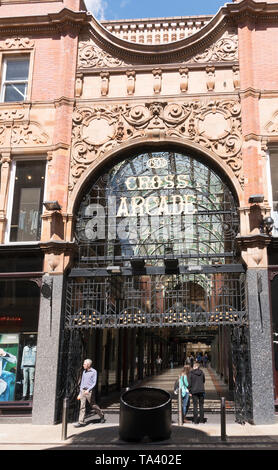 Cross Arcade, Victoria Quarter, Leeds, Yorkshire, England, UK Stock ...