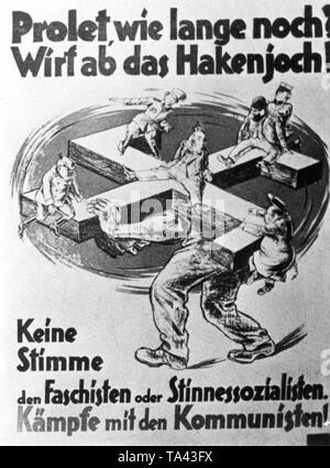 Kpd Poster 1932 Stock Photo: 56740520 - Alamy