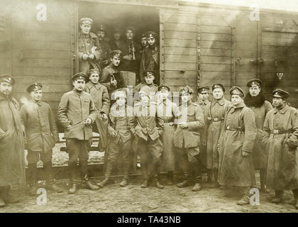 At the pressure of the Allies the German Freikorps units have to ...