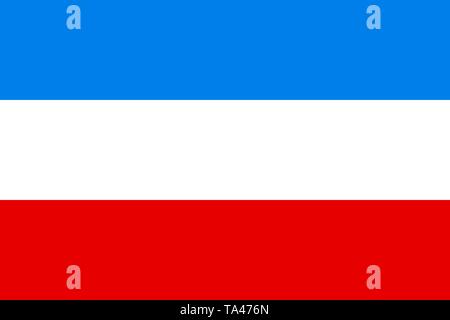 Vector flag of Mannheim city, Baden-Württemberg, Germany. Vector flag ...