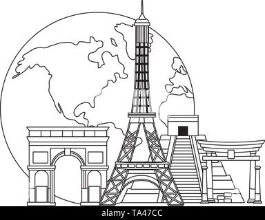 china arch landmark design, Travel trip vacation tourism and journey ...