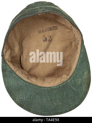 A field cap M 43 for enlisted men/NCOs personal piece of ...