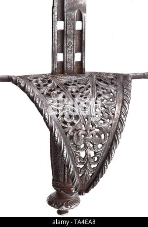 A Spanish/Italian left-hand dagger,circa 1680 Single-edged blade,at the ...