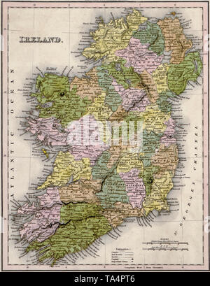 Ireland - 1844 Stock Photo - Alamy