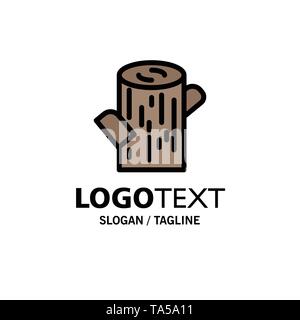 Wood and timber texture symbol logo illustration Stock Vector Art ...