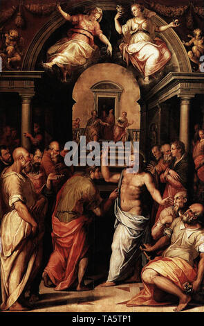 Incredulity of St Thomas by VASARI, Giorgio 1511, Arezzo, 1574, Firenze ...