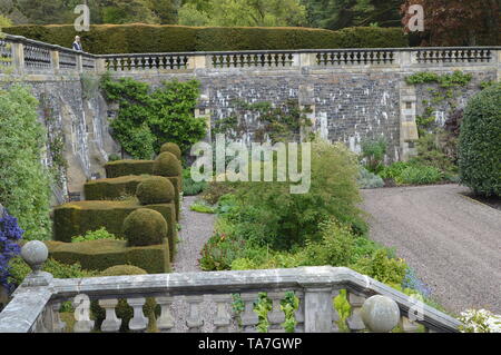 The beautiful formal gardens of Balcarres House, Colinsburgh, Fife ...