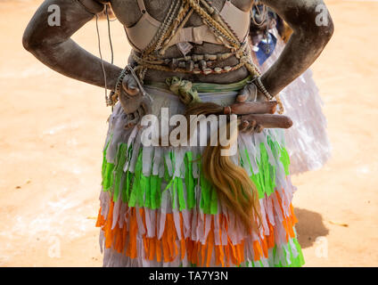 Komian woman during a ceremony in Adjoua Messouma Komians initiation ...