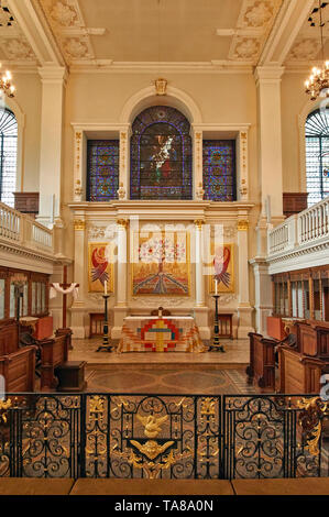The interior of The St Botolph Building, London, England Stock Photo ...