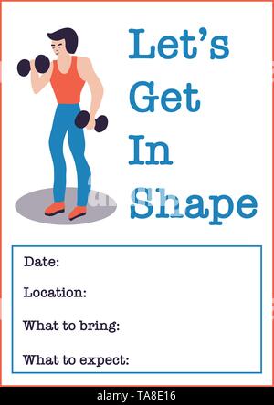 man silhouette weight lifting vector illustration design Stock Vector ...