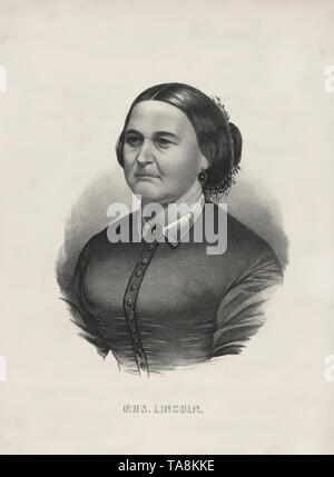 Mrs. Abraham Lincoln (Mary Todd Lincoln), circa 1860 -1865 File ...