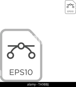 File Icon Pdf Ai Eps Symbol Vector Illustration Stock Vector Image ...