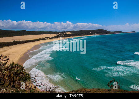Indian Head Sand Dunes Fraser Island East Coast Australia Stock Photo ...
