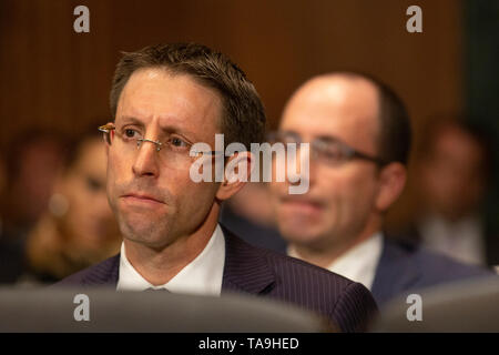 Daniel Bress appears before the Senate Judiciary Committee for his ...