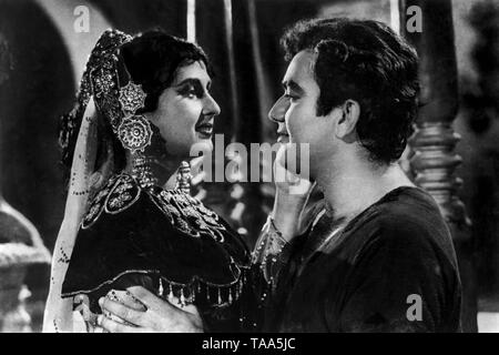 Indian Bollywood actress Beena Rai and Leela Mishra, India, Asia, 1957 ...