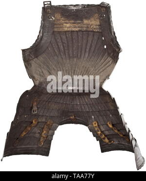 A group of Maximilian armour parts, Nuremberg, circa 1510/20 The collar ...