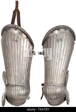 A group of Maximilian armour parts, Nuremberg, circa 1510/20 The collar ...